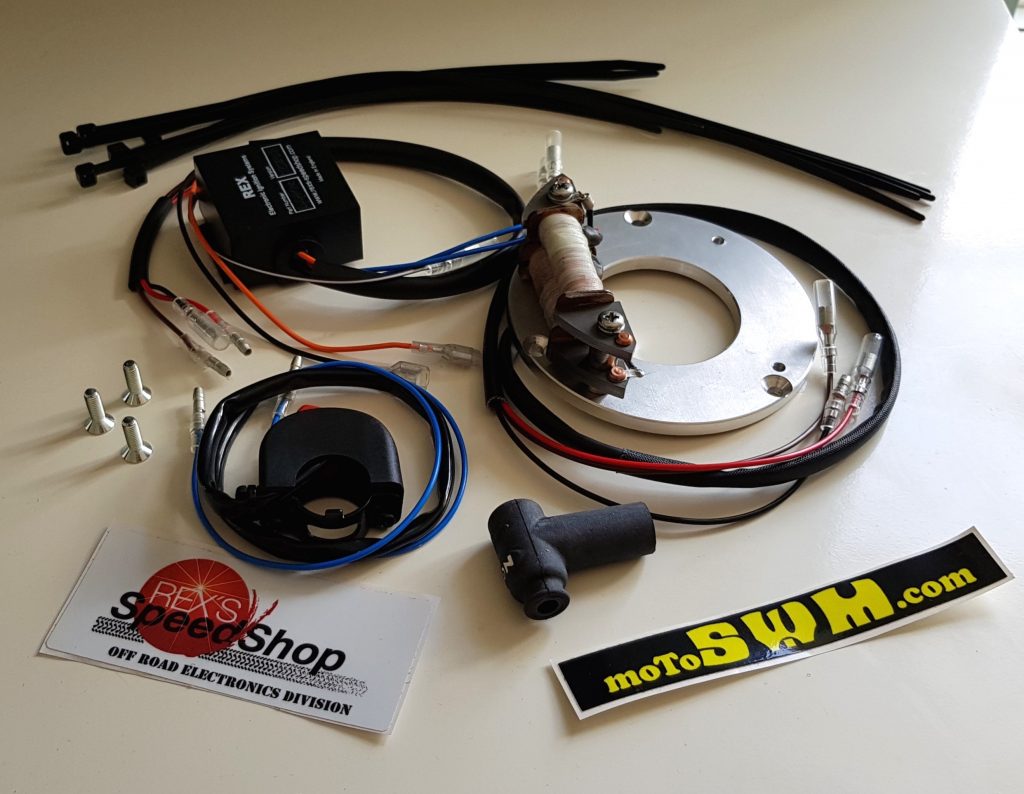 SWM Rotax trials electronic ignition kit – Pro – Moto SWM